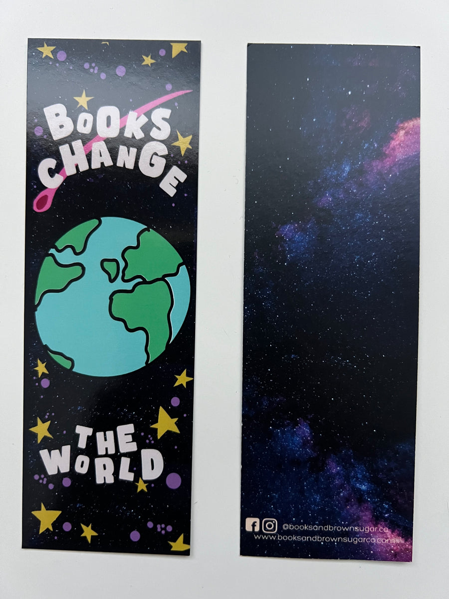 Books Change the World Bookmark – Books and Brown Sugar Co